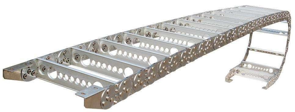 Stainless Steel Aluminum Cable Drag Chain TL Open Type Exquisite Appearance