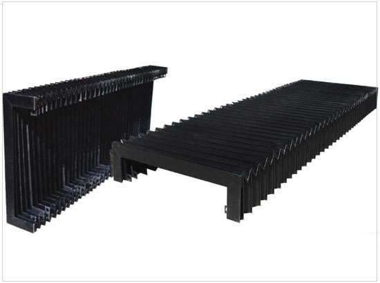 U Shaped Accordion Bellow Cover Dust Proof PVC Accordion Protection Cover