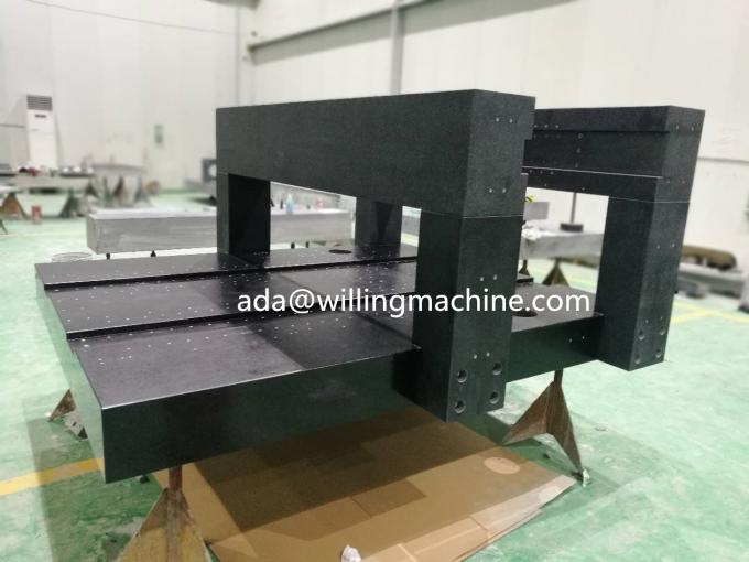 High Strength Granite Machine Base Inspection Surface Plates Rust Proof