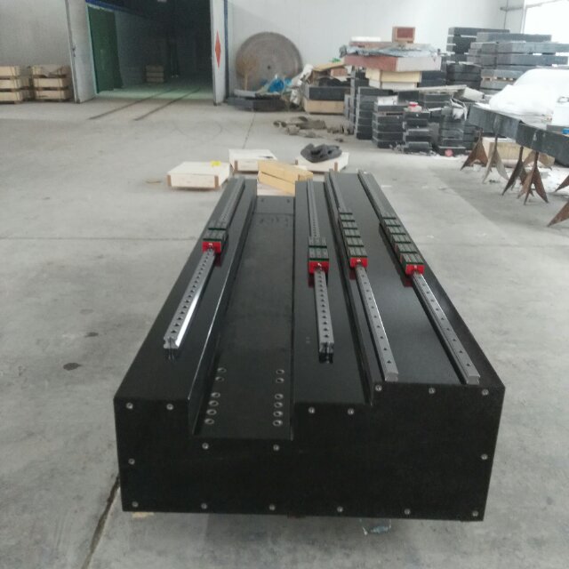 High Performance Granite Machine Base Custom Made Non Magnetization