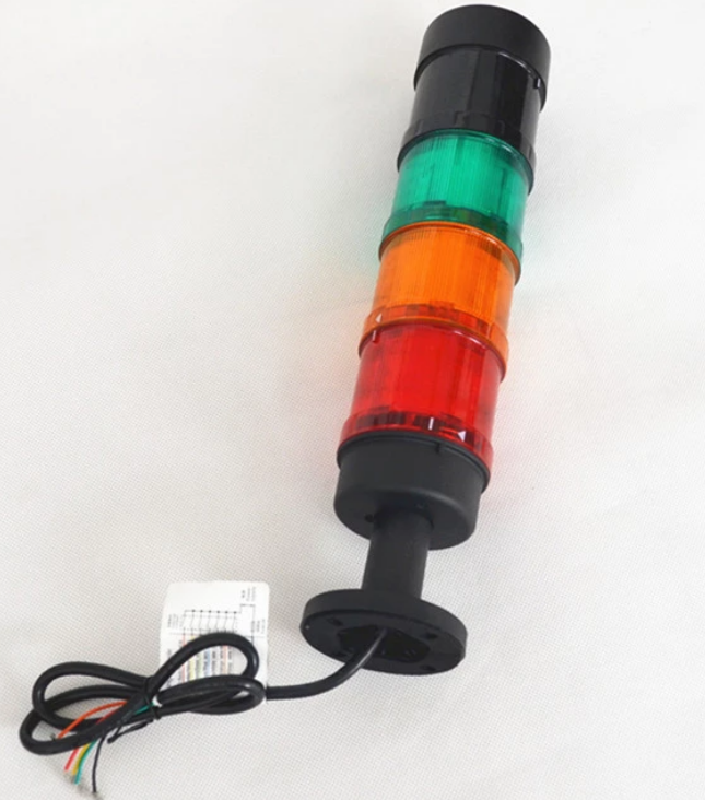 Energy Saving Tricolor Warning Lights 50W High Brightness LED Reflection