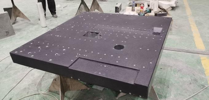 Cmm Machine Base 00 Grade Granite Flat Plate 2000 X 1000