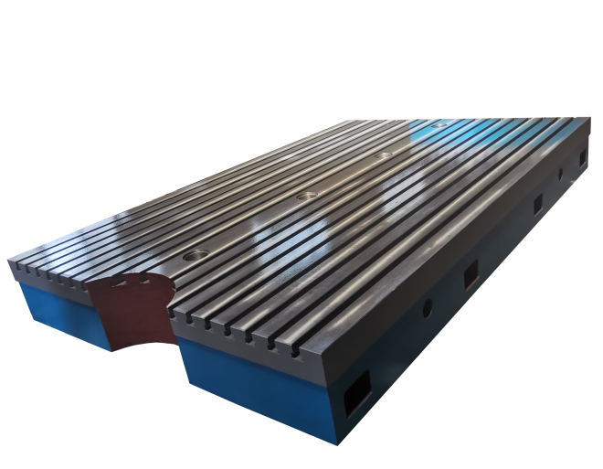 HT250 OEM Cast Iron Surface Table Electrical Motor Testing T Slots