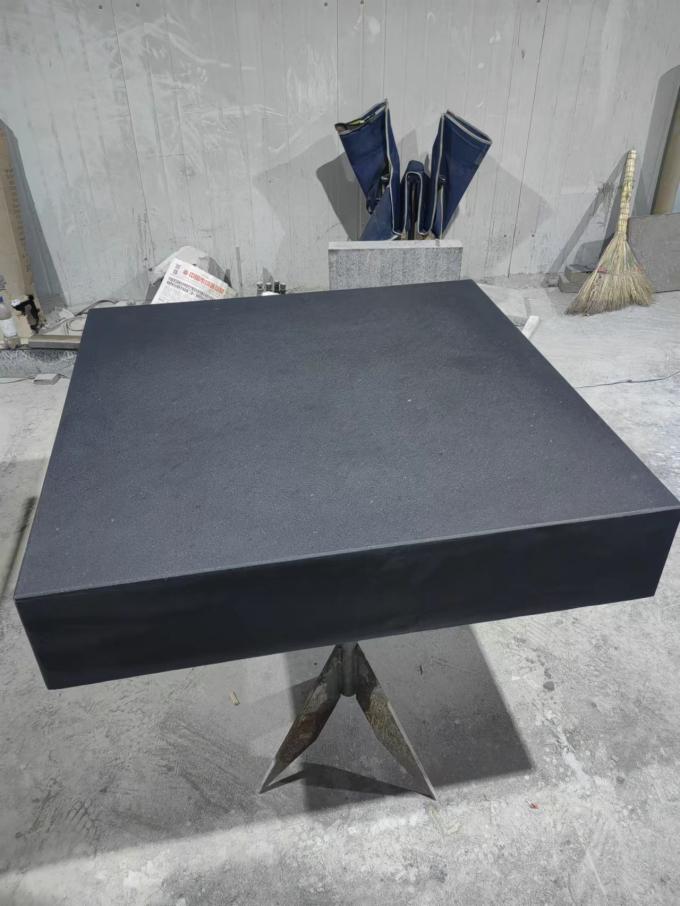 Black Granite Flatness Measure Table With High Precision