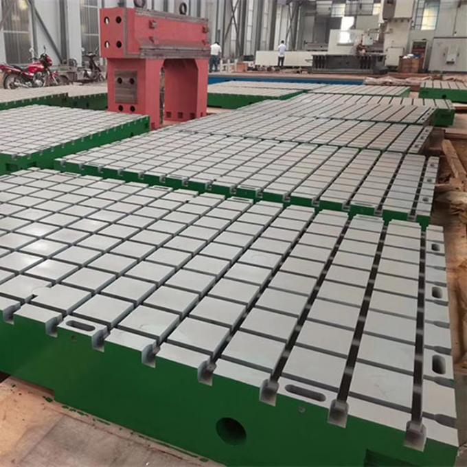 Measuring Surface Cast Iron Bed Plates Grade 2 With T Slot
